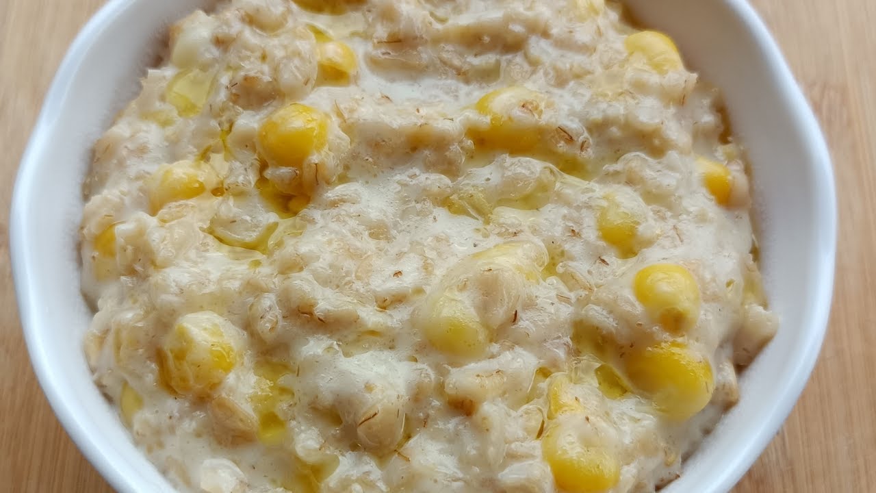 Corn Breakfast Recipe|| Loose Weight Recipe|| Sweet Corn with White ...
