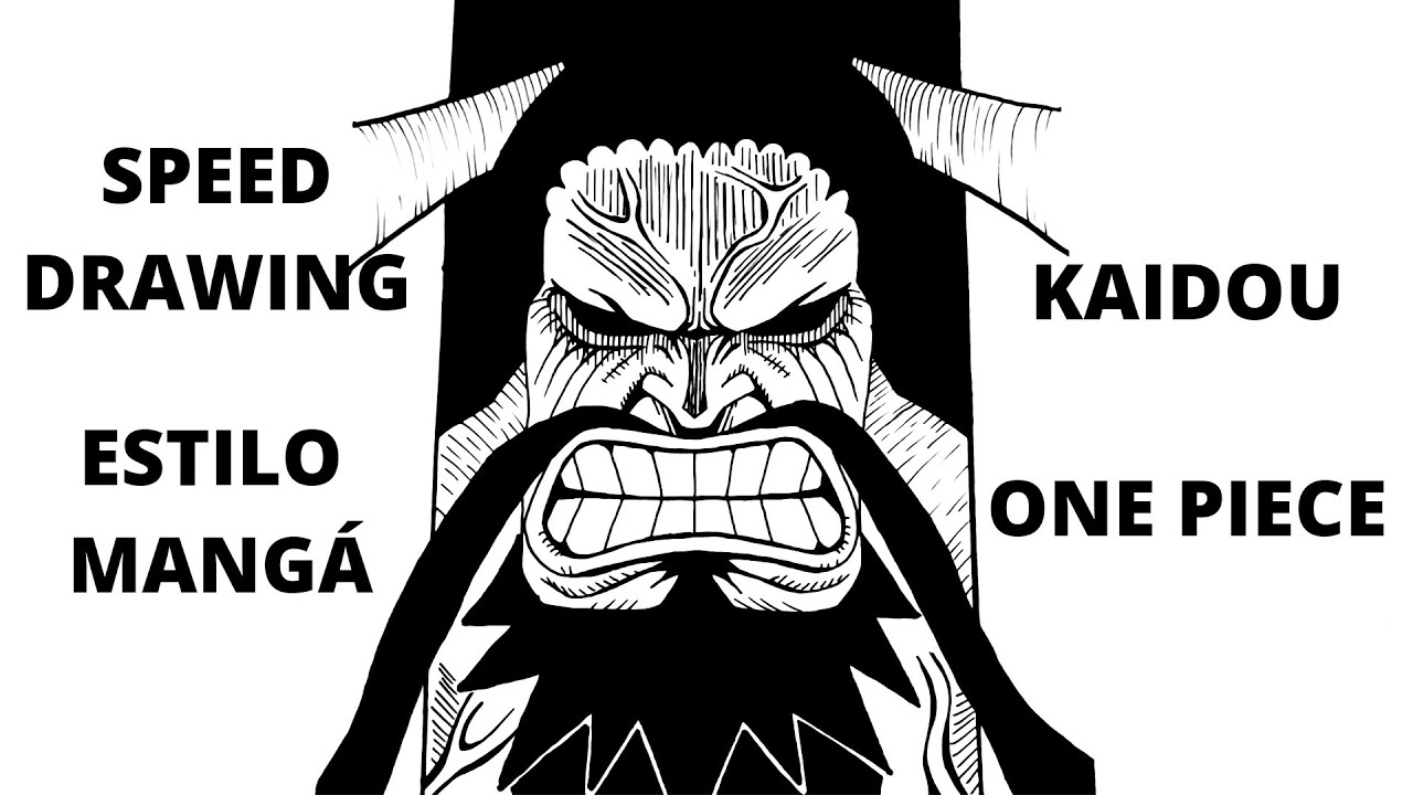 Drawing KAIDOU | One Piece | Speed Draw - YouTube