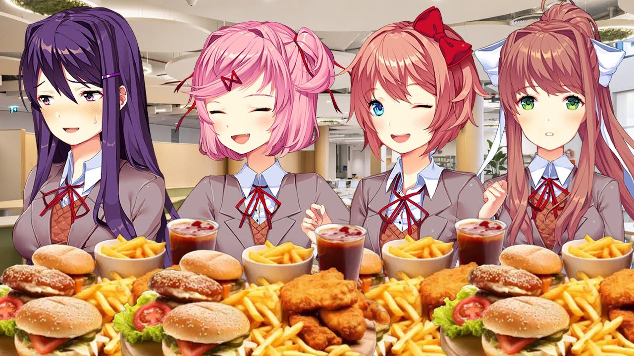 (DDLC Mod) All You Can Eat - YouTube