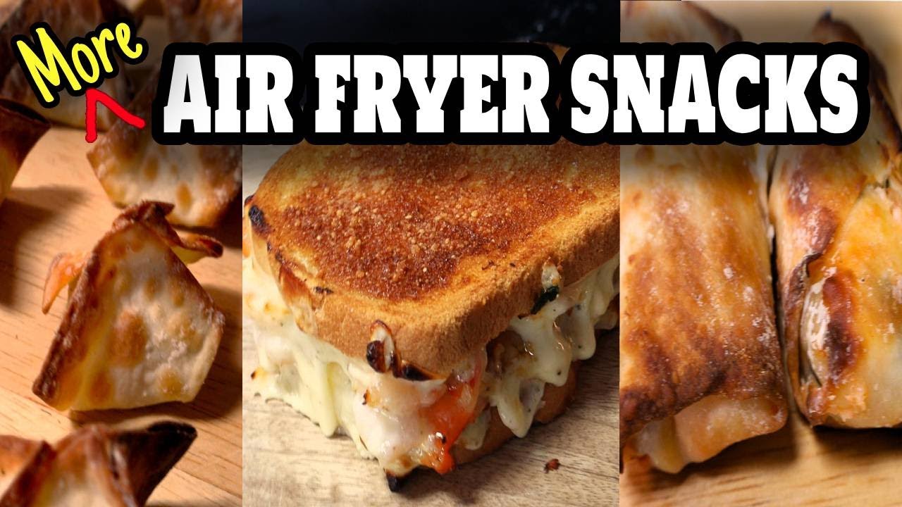 Crispy & Cheesy! 4 Must-Try Air Fryer Recipes in Minutes - YouTube