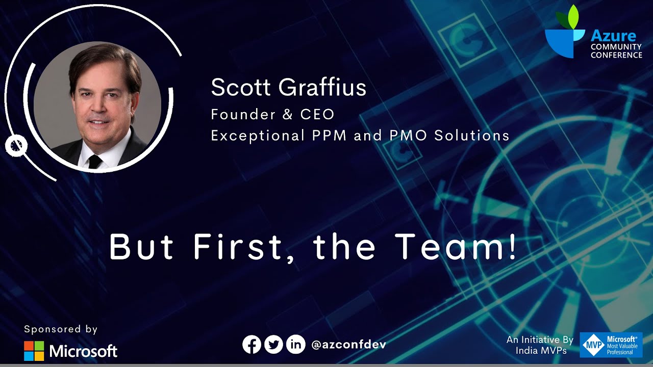 But First, the Team! | Scott Graffius | AzConfDev2020 - YouTube