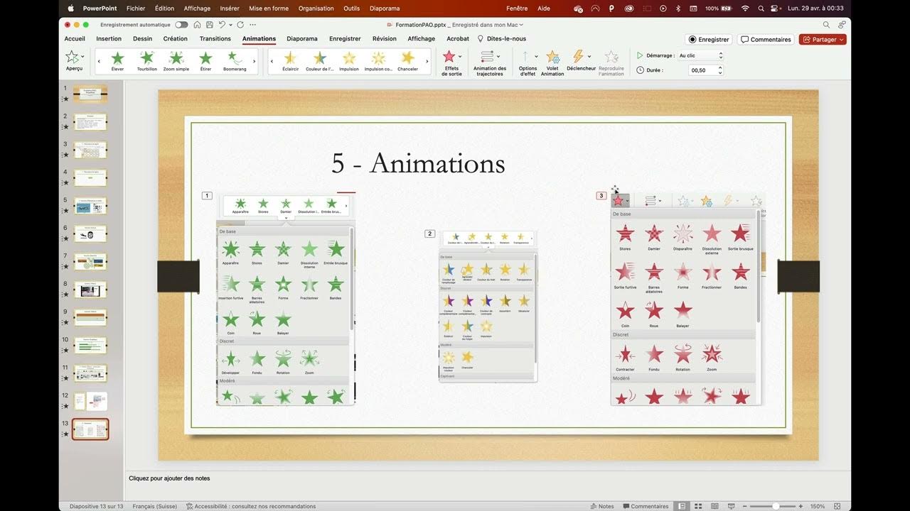 5 Animations Powerpoint - YouTube