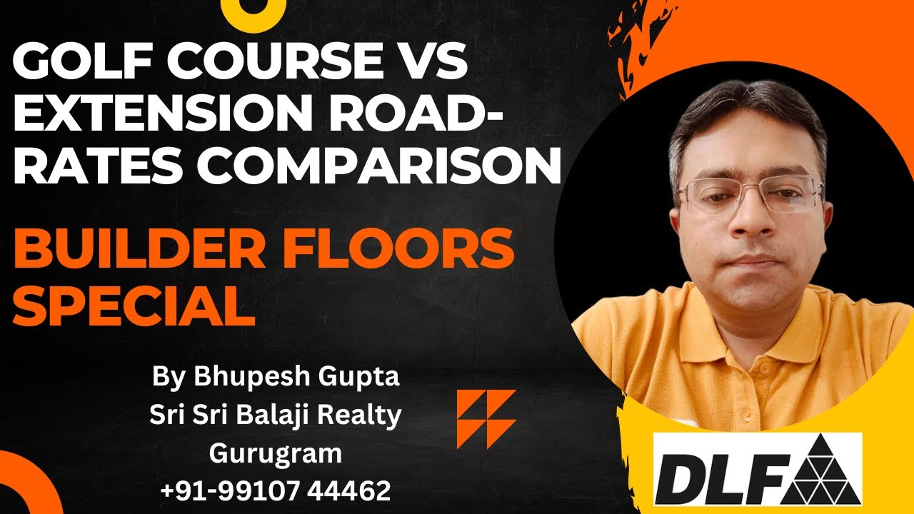 Golf Course Road vs Golf Extension Road Gurugram #gurugram # ...