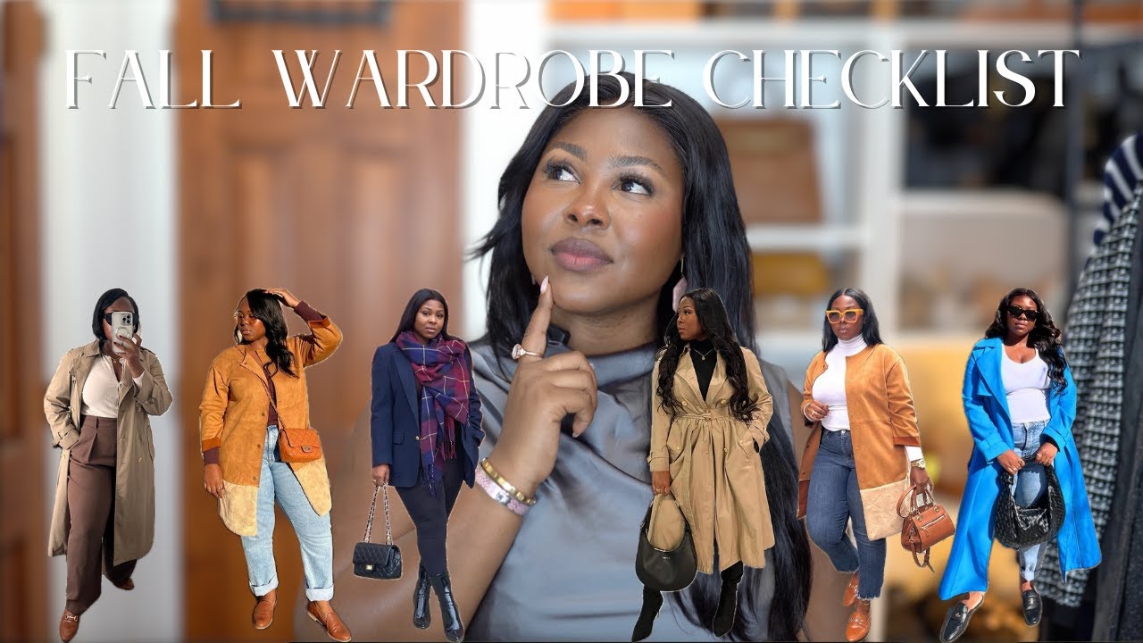 Fall Wardrobe Checklist | What’s on my Fall Wish list - YouTube