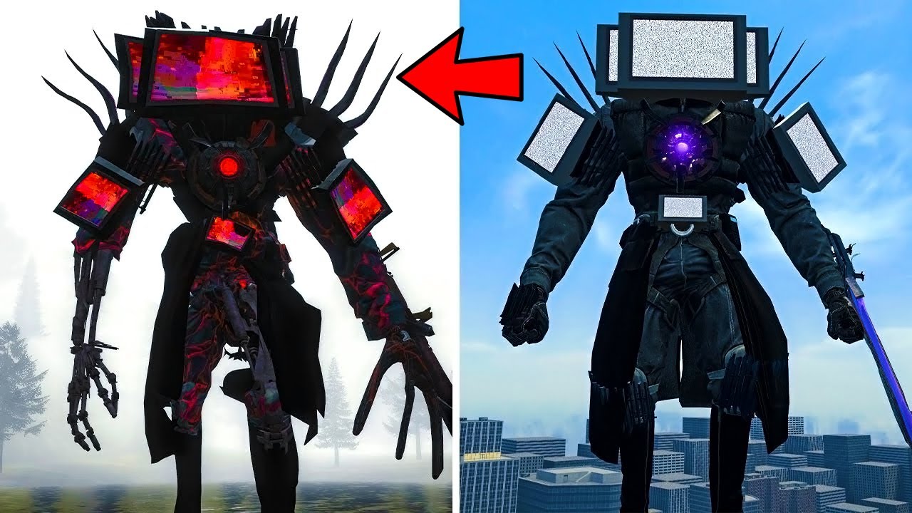 Evolution of New CORRUPTED TITAN TV MAN! - Skibidi Toilet GMOD! - YouTube