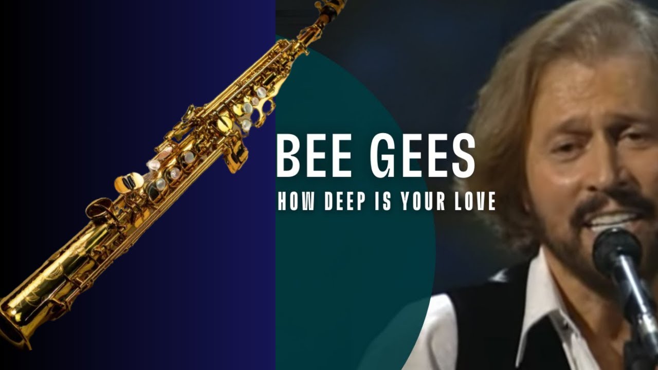 Bee Gees( How Deep is Your Love- sax soprano) #beegees # ...