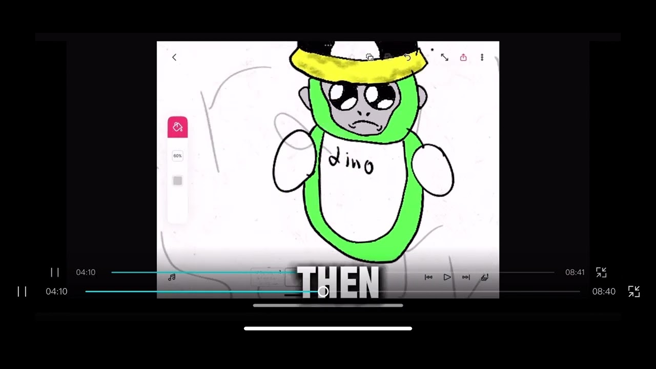 How to draw big scary character/monkey - YouTube