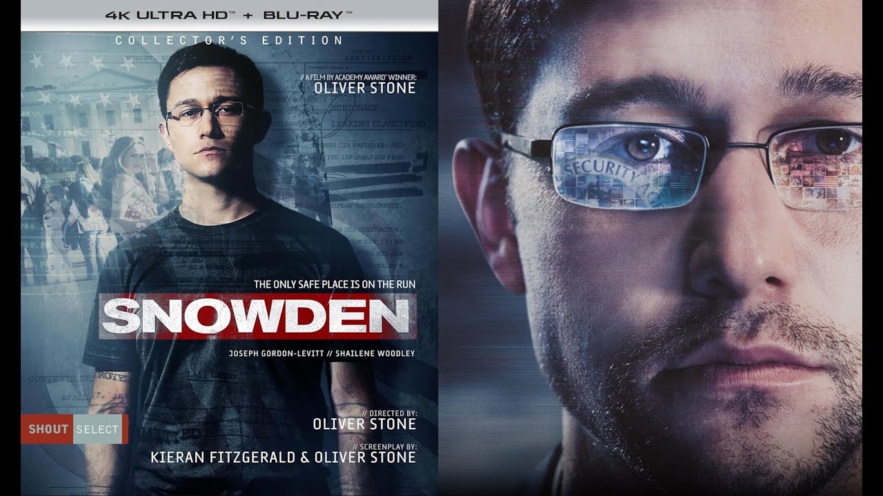 Snowden [Shout Studios 4K UHD Collector's Edition] Joseph Gordon-Levitt ...