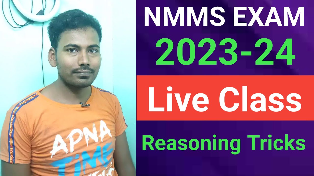 Analogy Reasoning Tricks For Nmms Exam 2024 Nmms Reasoning Chapter 4 Nmms Live Class