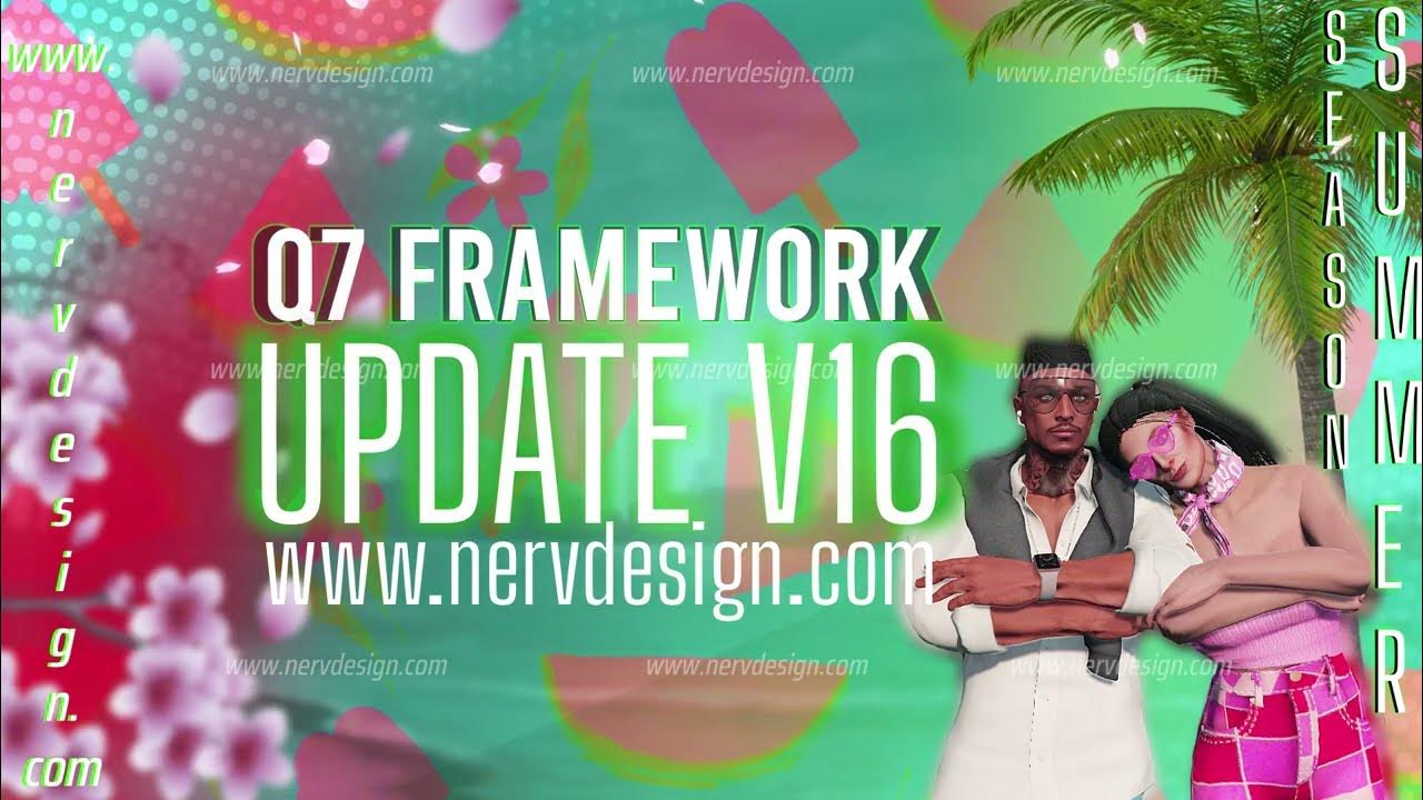 Fivem Custom Framework Server pack v16 Q7 Framework Server Preview #fivem #qbcore #nopixel # ...