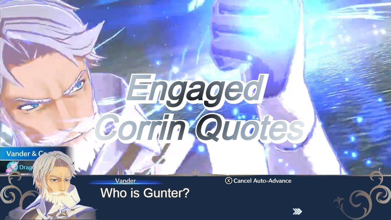 Fire Emblem Engage Corrin Quotes - YouTube