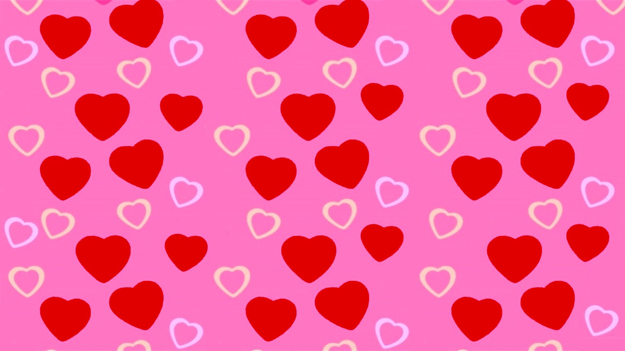 Fundo Animado Corações Piscando Romantic Background - YouTube