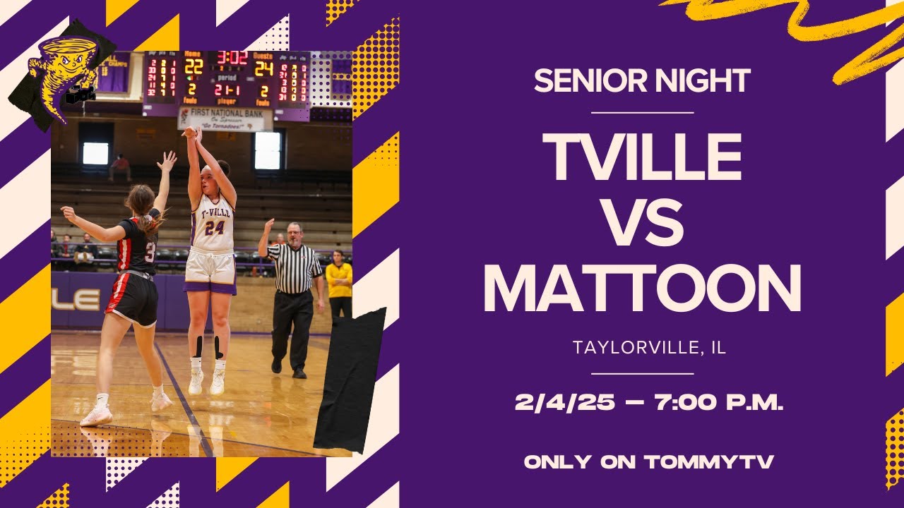 THS Girls Basketball VS. Mattoon Green Wave - SENIOR NIGHT - YouTube