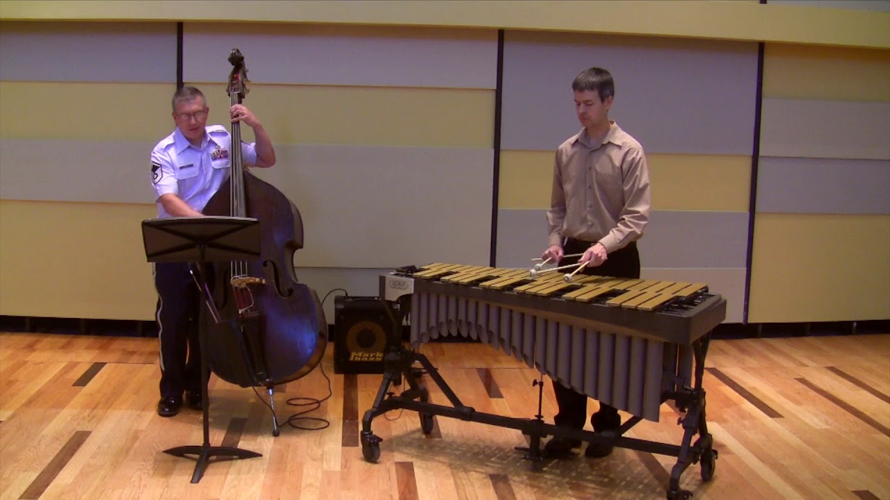 Expanse: Darin Kamstra, vibraphone and MSgt Jason Crowe, bass - YouTube