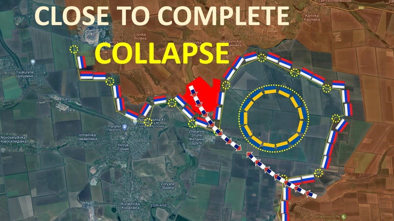 Russian Forces Are Close To Complete The Encirclement Of Ukrainian ...