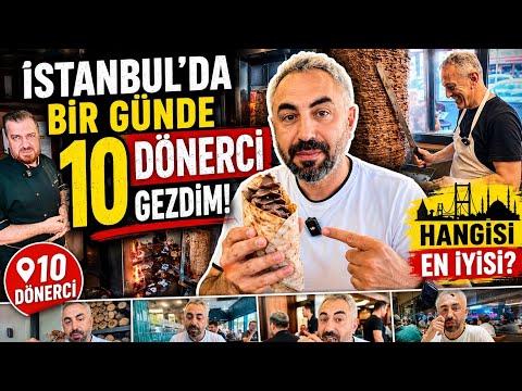     10 Dönerci, 1 Gün, Tek Amaç: En İyi Döneri Bulmak!