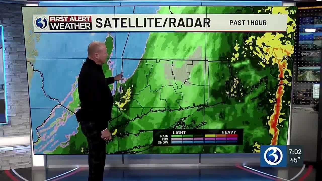 FIRST ALERT FORECAST: High-impact system wraps up later Monday morning ...