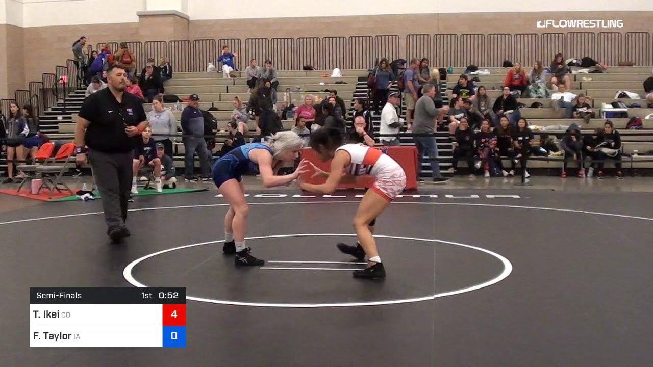 53 Kg Semifinal Tiare Ikei Team Colorado Vs Felicity Taylor Team Iowa ...