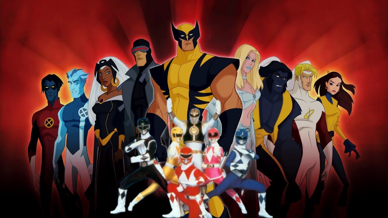 Wolverine And The X-Men (Mighty Morphin Power Rangers Style) - YouTube
