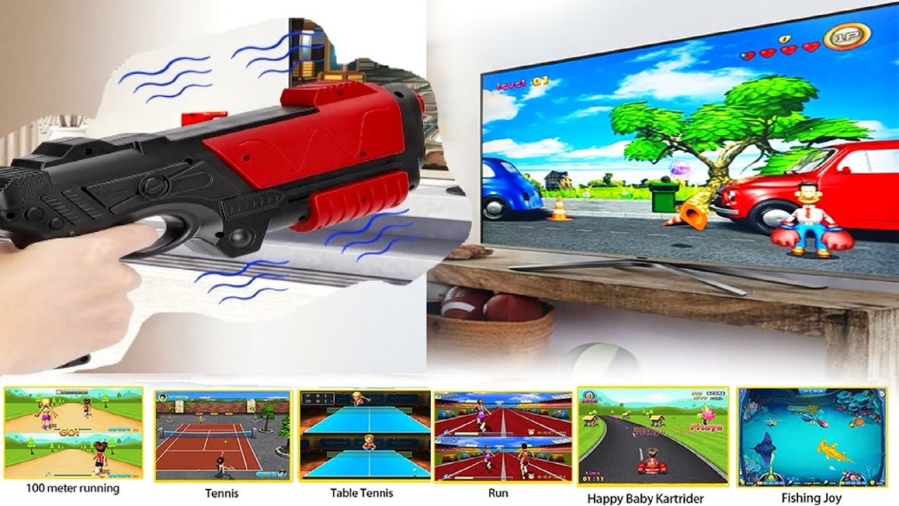 Retro TV Game Console Old School Video Games for Kids Adults Built in ...