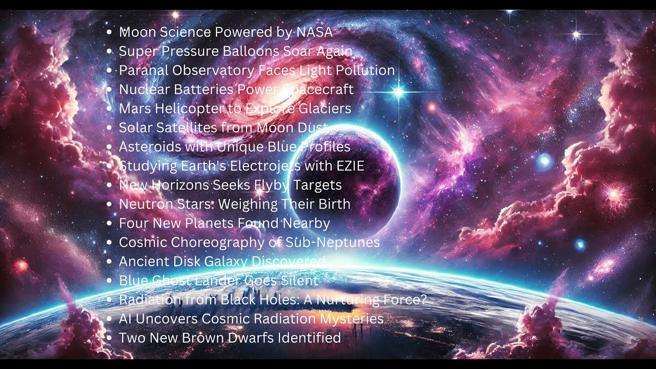 Exploring the Cosmos: Latest Breakthroughs in Space Research - YouTube