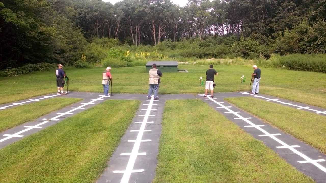 Live Large Jr, Manville sportsman, trap shooting August 2013 - YouTube