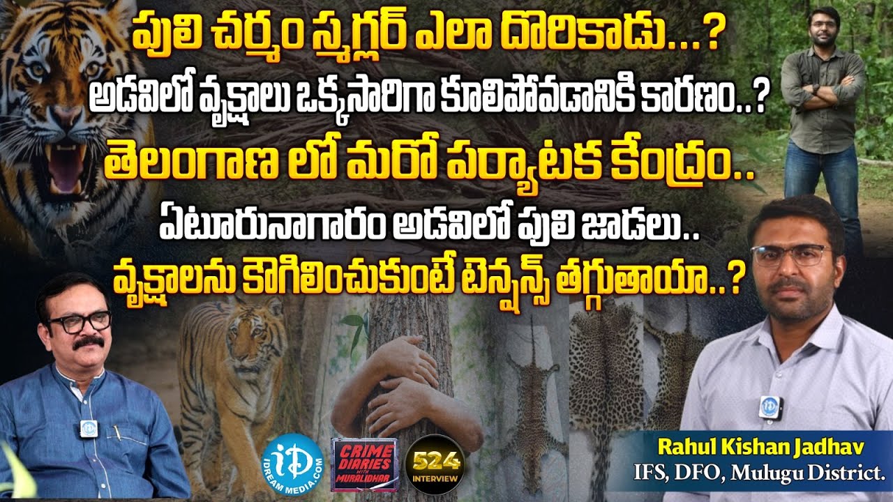 Rahul Kishan Jadhav IFS, DFO Exclusive Interview | Crime Diaries ...