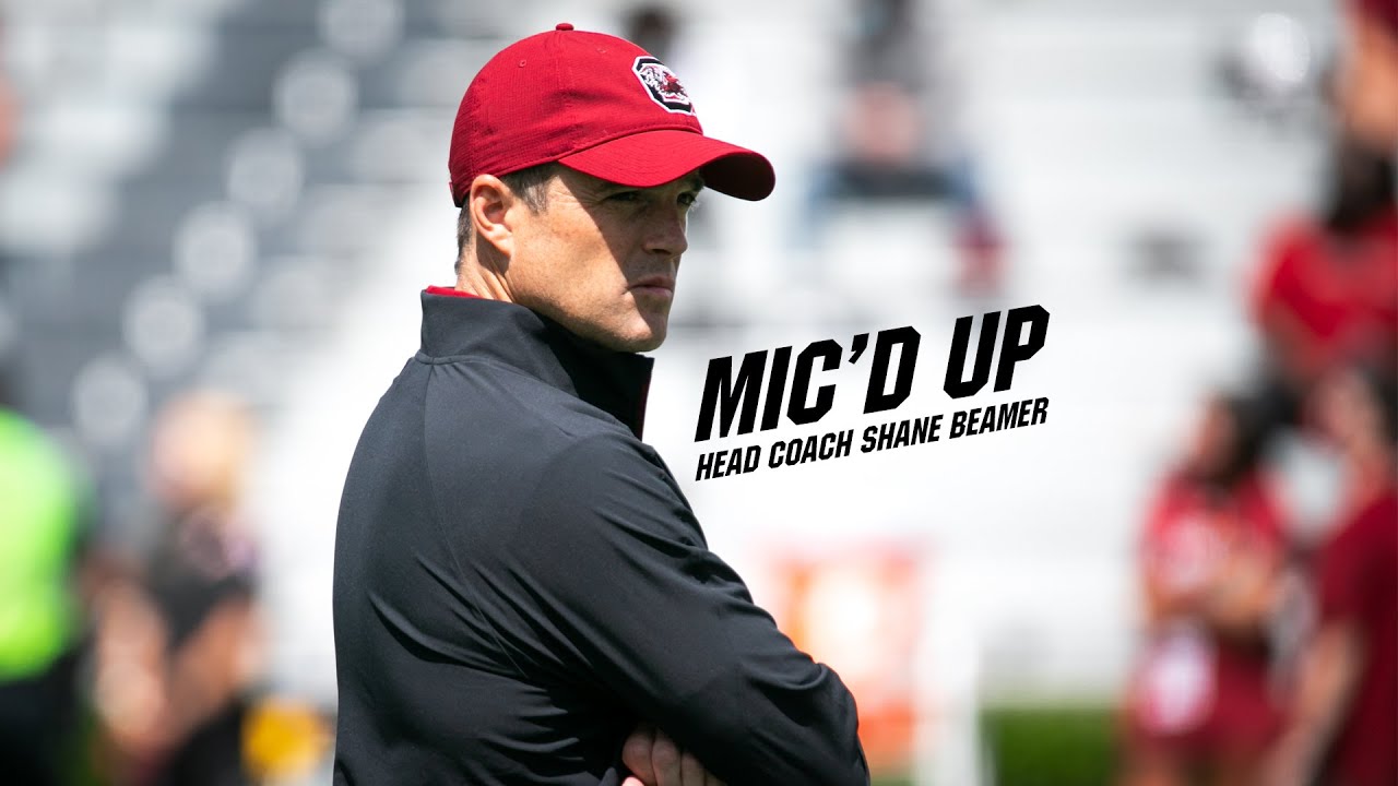 Gamecock Football Mic'd Up: Shane Beamer (HC) - YouTube