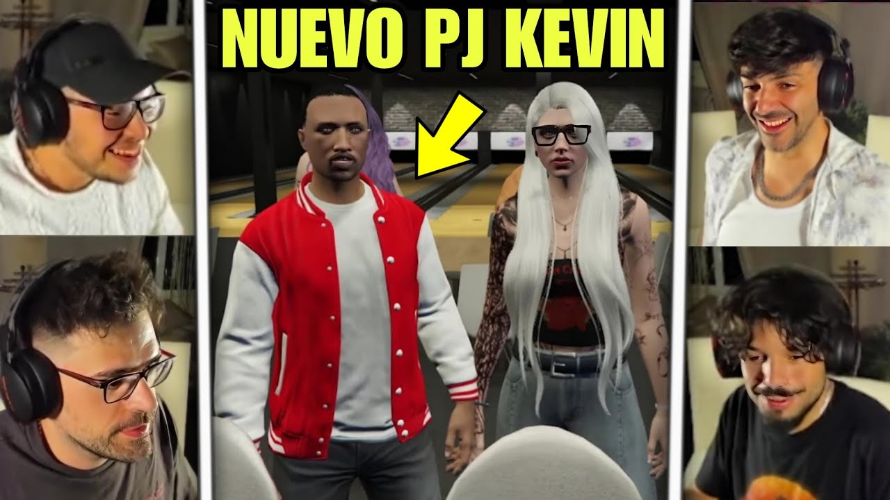 NEXXUZ, NEFA, KENFLOW y LAXXUZ ROLEAN con “KEVIN” EL PERSONAJE con ...