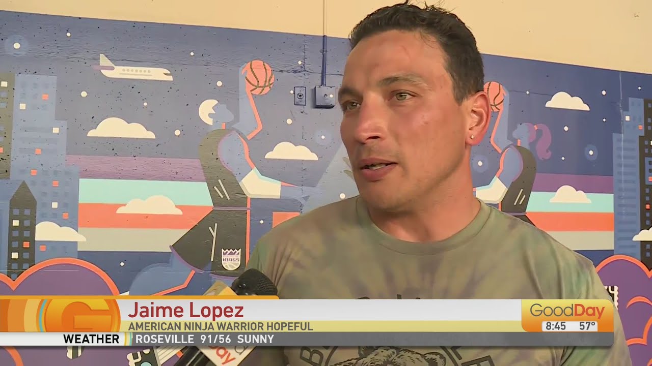 Local "American Ninja Warrior" Hopeful Jaime Lopez! - YouTube