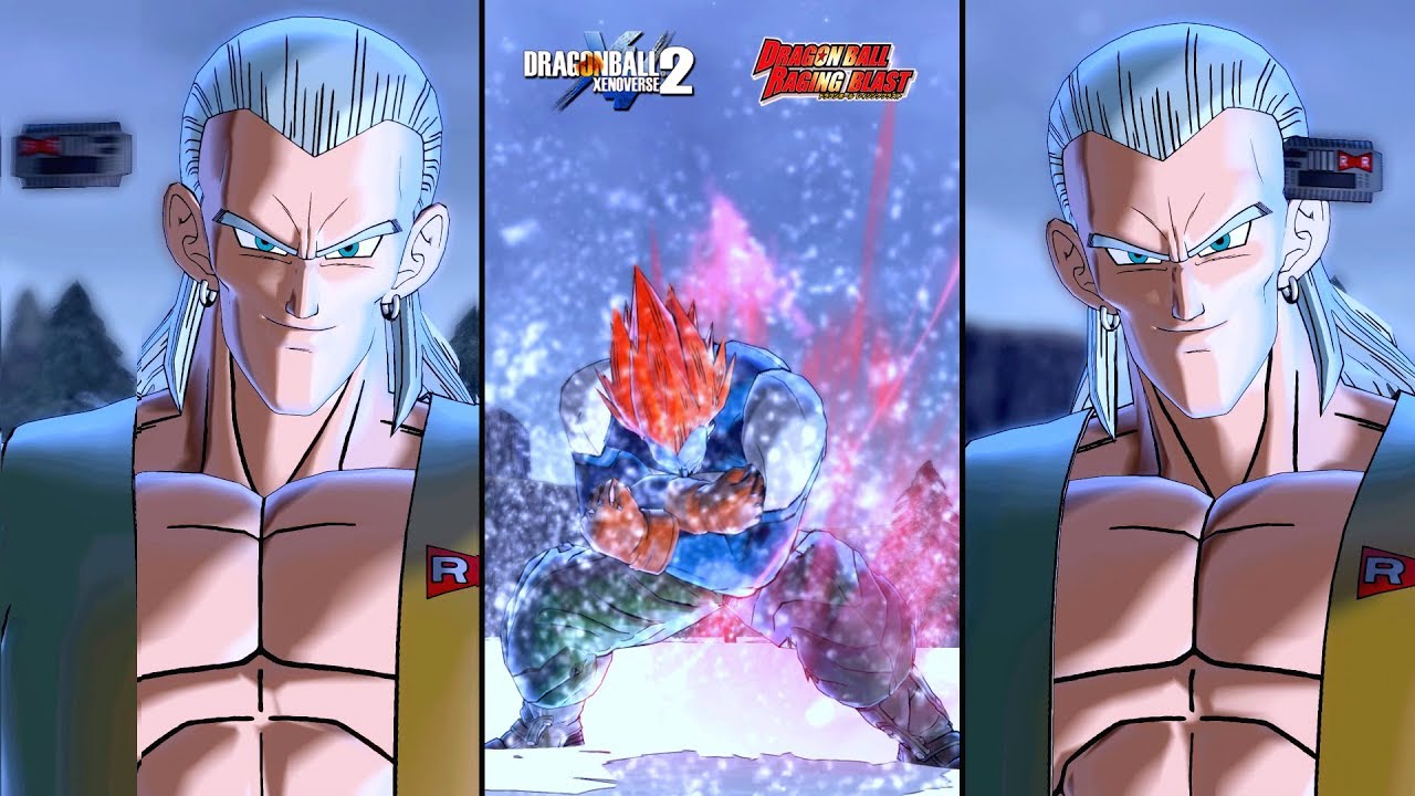 New Raging Blast Android 13 Absorption/Transformation Super 13 Modded ...