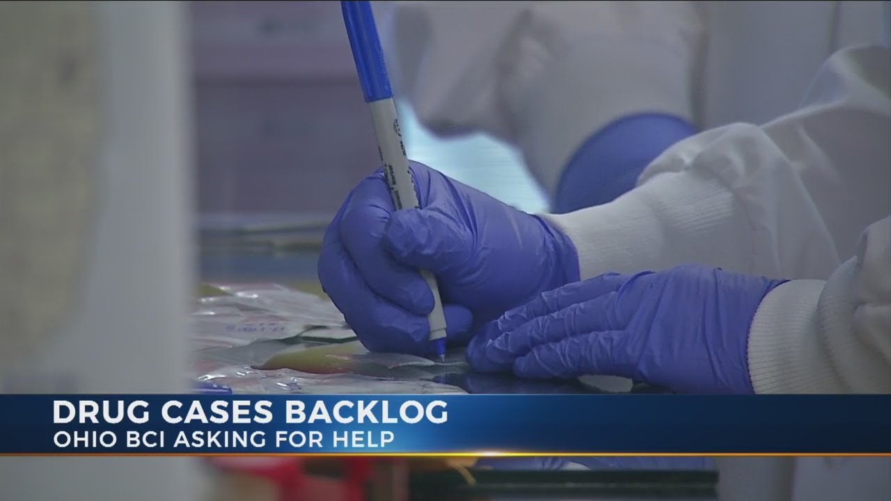 Crime lab testing record amounts of drug evidence - YouTube