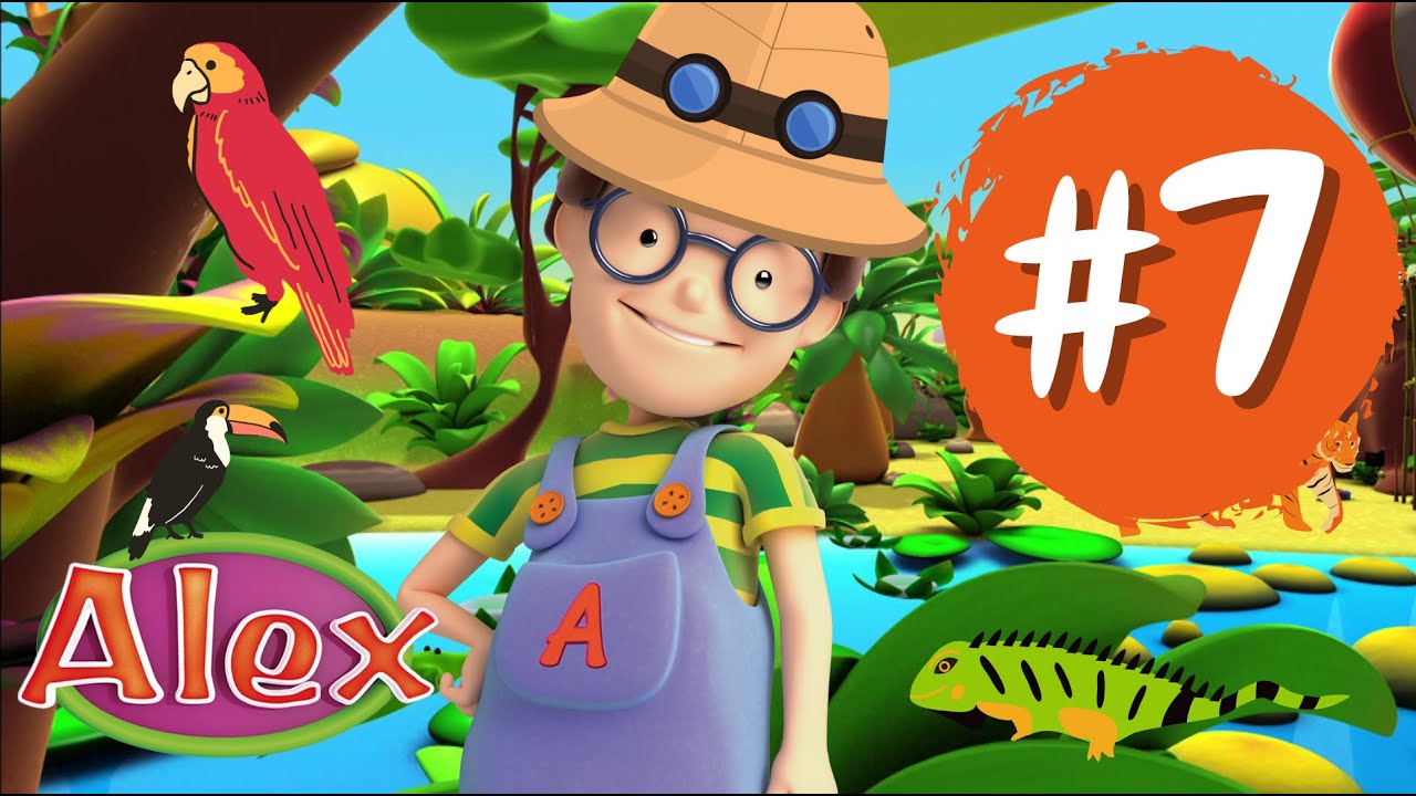 Aprende la selva con Alex. Alex y sus amigos. El Hipopótamo.🦛 - YouTube