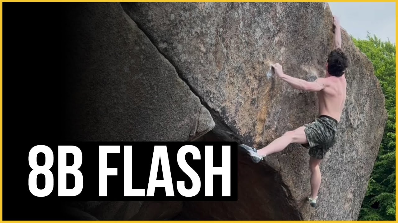 Max Milne Joins Exclusive Club with Adam Ondra - YouTube