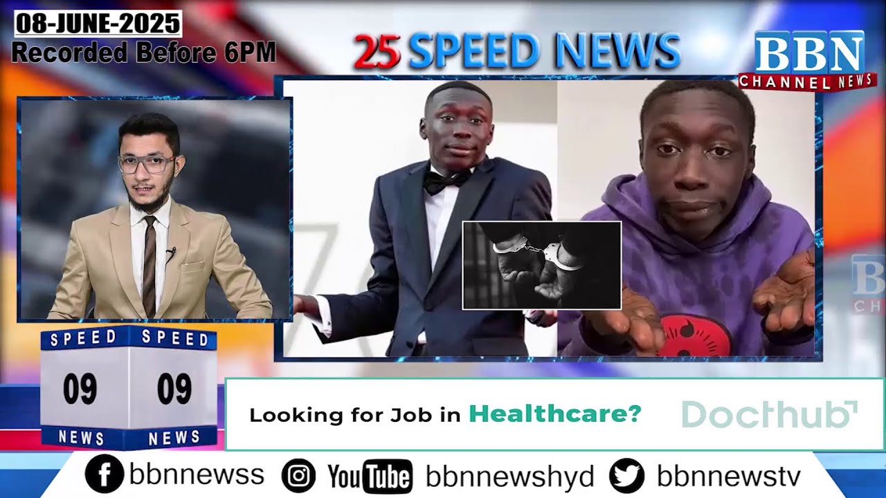 BBN Speed News | 8th June 2025 | 25 Updates in 5 Minutes | BBN NEWS ...