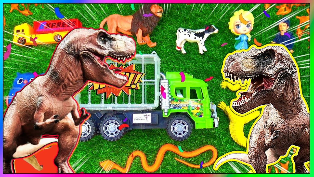 Hunting found jurassic world evolution 2 t-rex Crocodile Cow Farm Goat ...