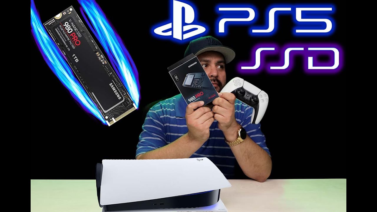 Installing a Samsung SSD into the PS5 - YouTube