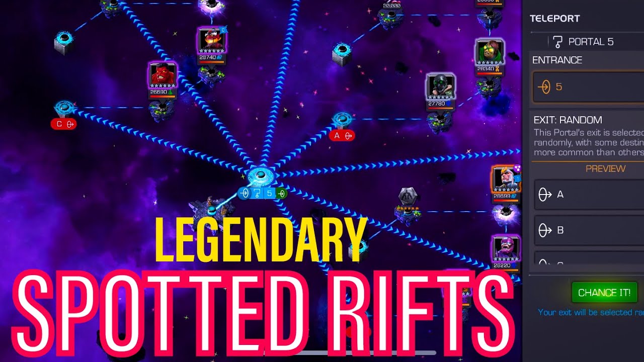 Spotted Dimension Rifts Legendary | Marvel Contest Of Champions - YouTube
