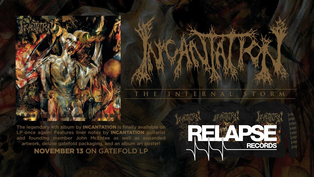 INCANTATION - The Infernal Storm Vinyl Reissue (Official Trailer) - YouTube