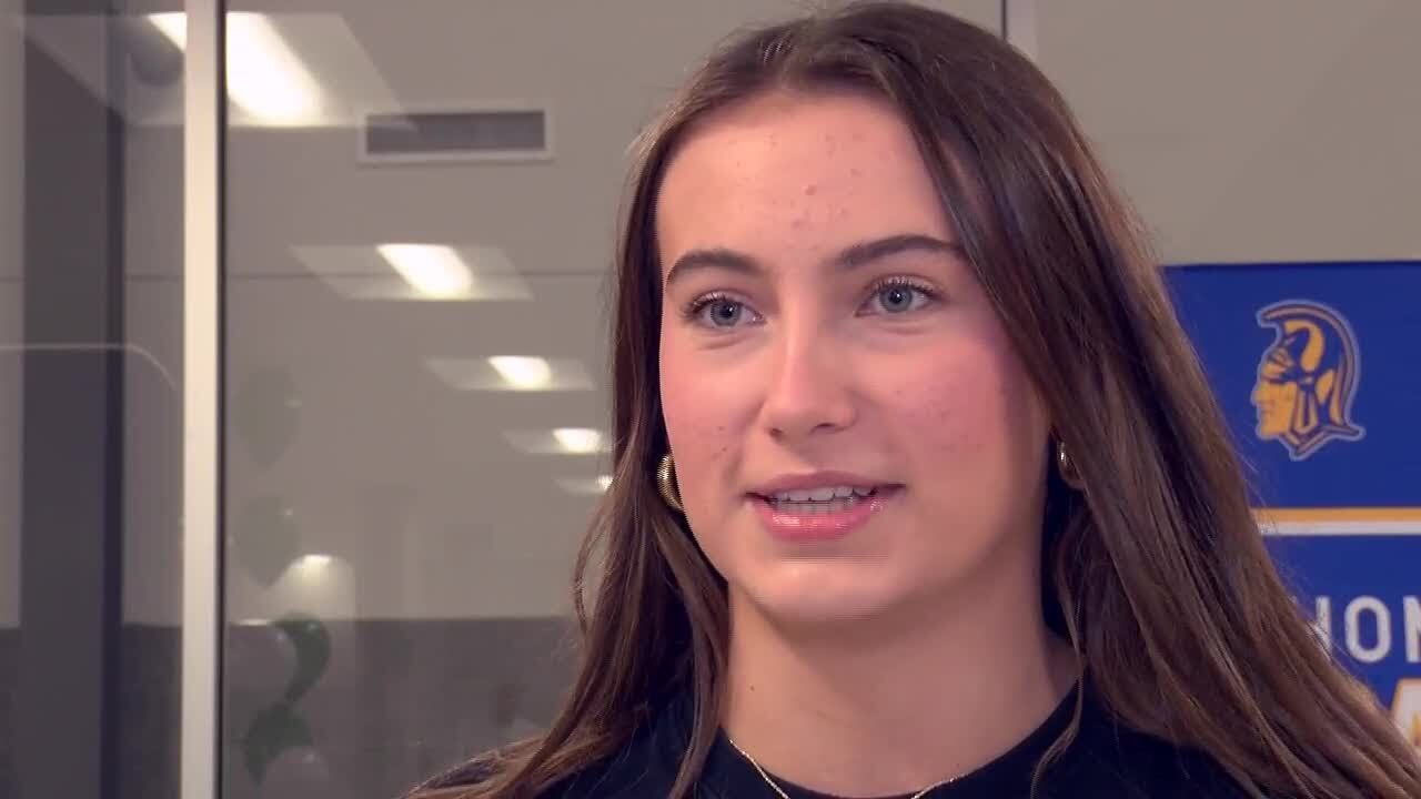 Homestead's Addison Tindall talks about signing with Purdue volleyball ...