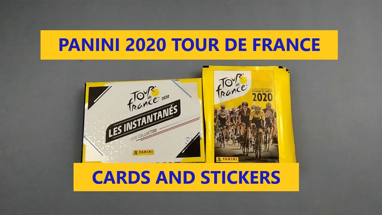 UNBOXING: PANINI 2020 TOURDE FRANCE CARDS AND STICKERS 🚲🛴👍 - YouTube