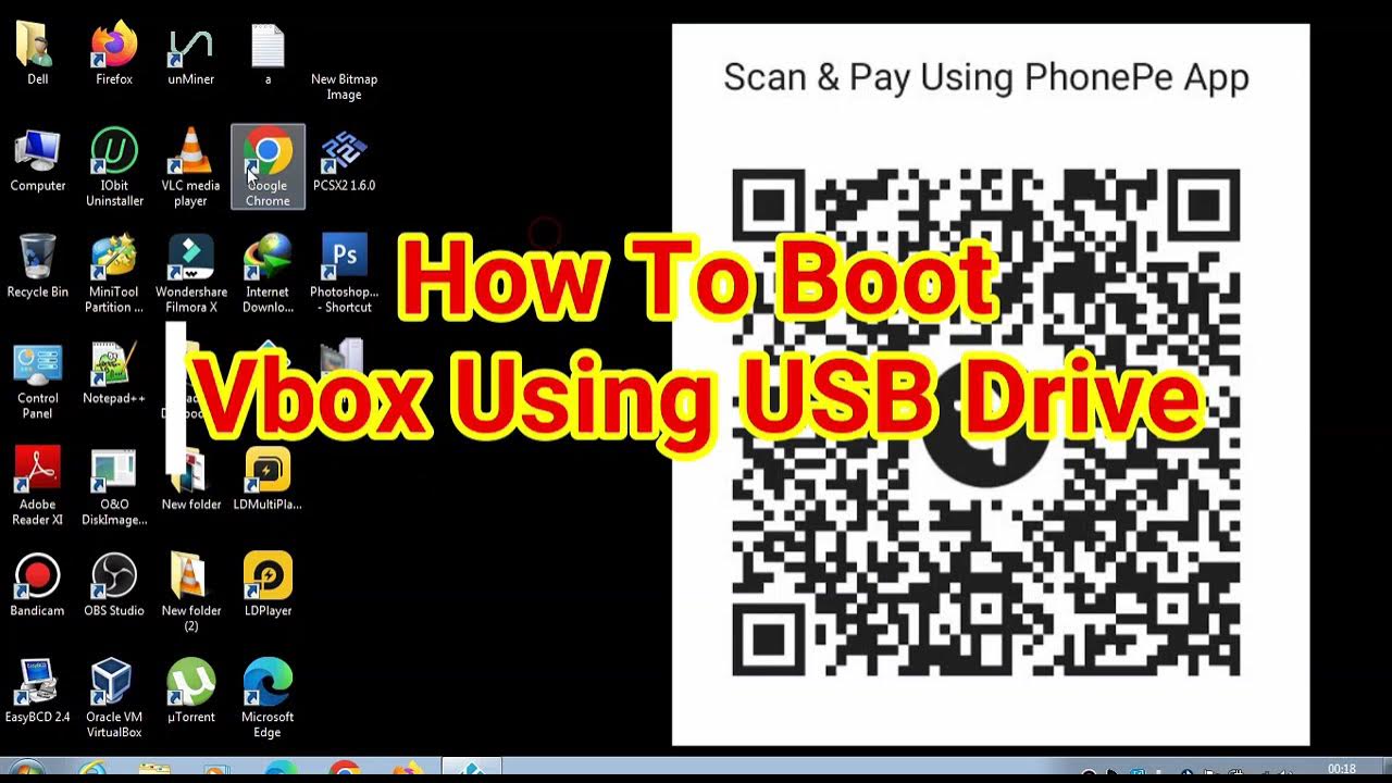 How To Boot VirtualBox Using USB Pendrive Or USB Stick, EFI BOOT IN VirtualBox - YouTube