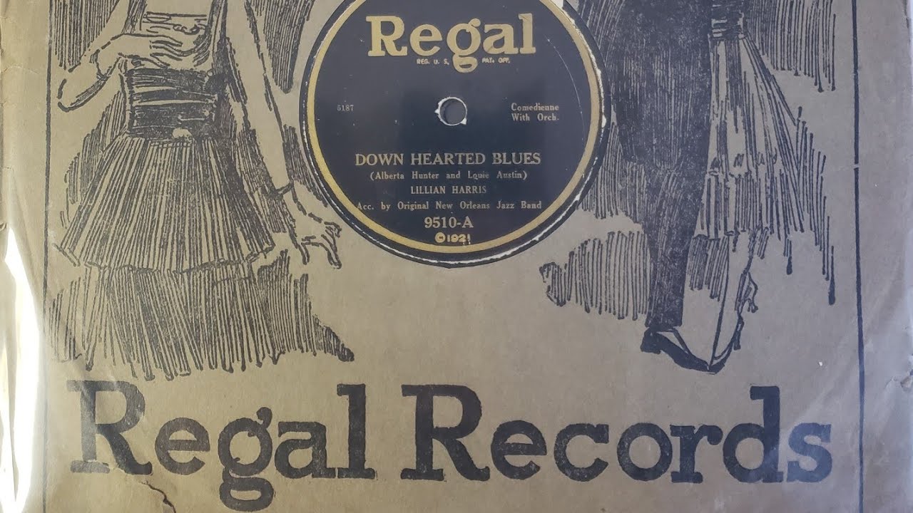 Down Hearted Blues - Lillian Harris - 1923 - YouTube
