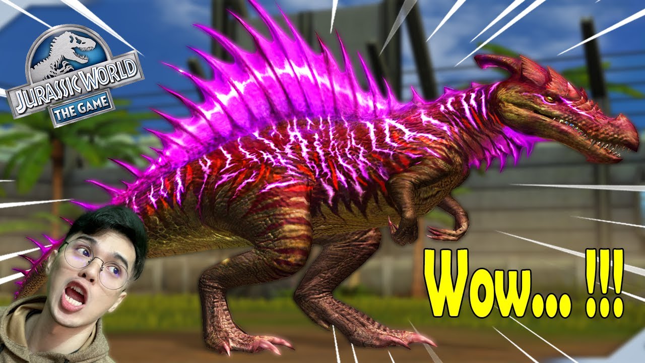 Tiến Hóa Siêu Khủng Long Sấm Sét Chromaspinus Đẹp Nhất Jurassic World ...