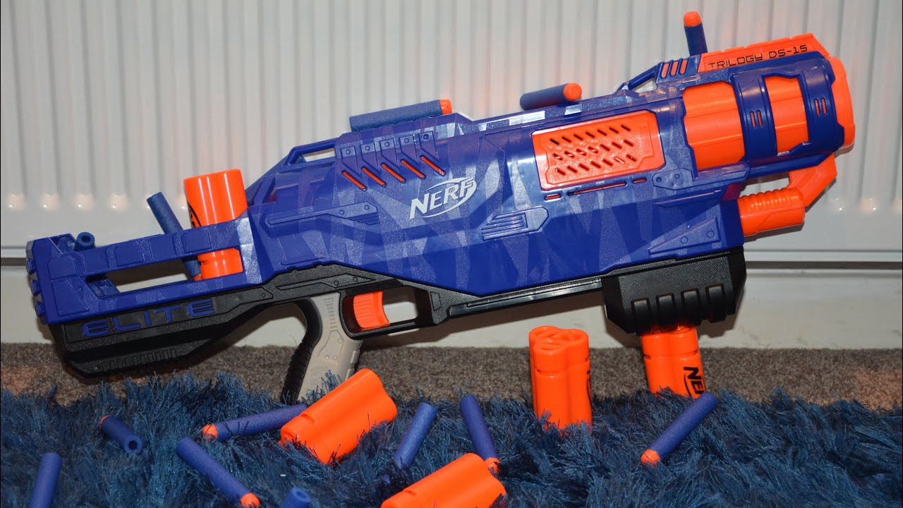 Nerf Trilogy DS-15 (detailed unboxing and review) - YouTube