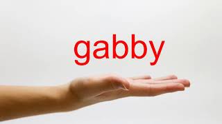 Gabby Names