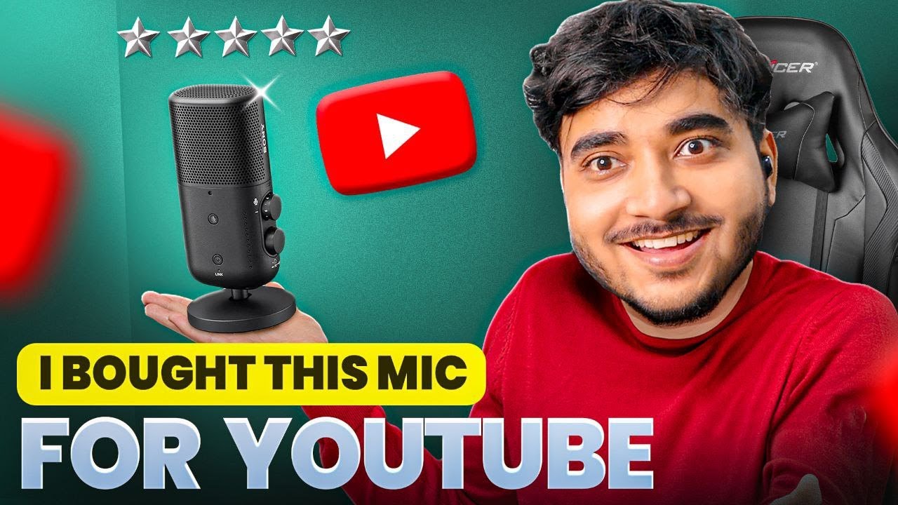 I Tried Professional Mic For Youtubers And Streamers 🔥 SONY ECM-S1 ...
