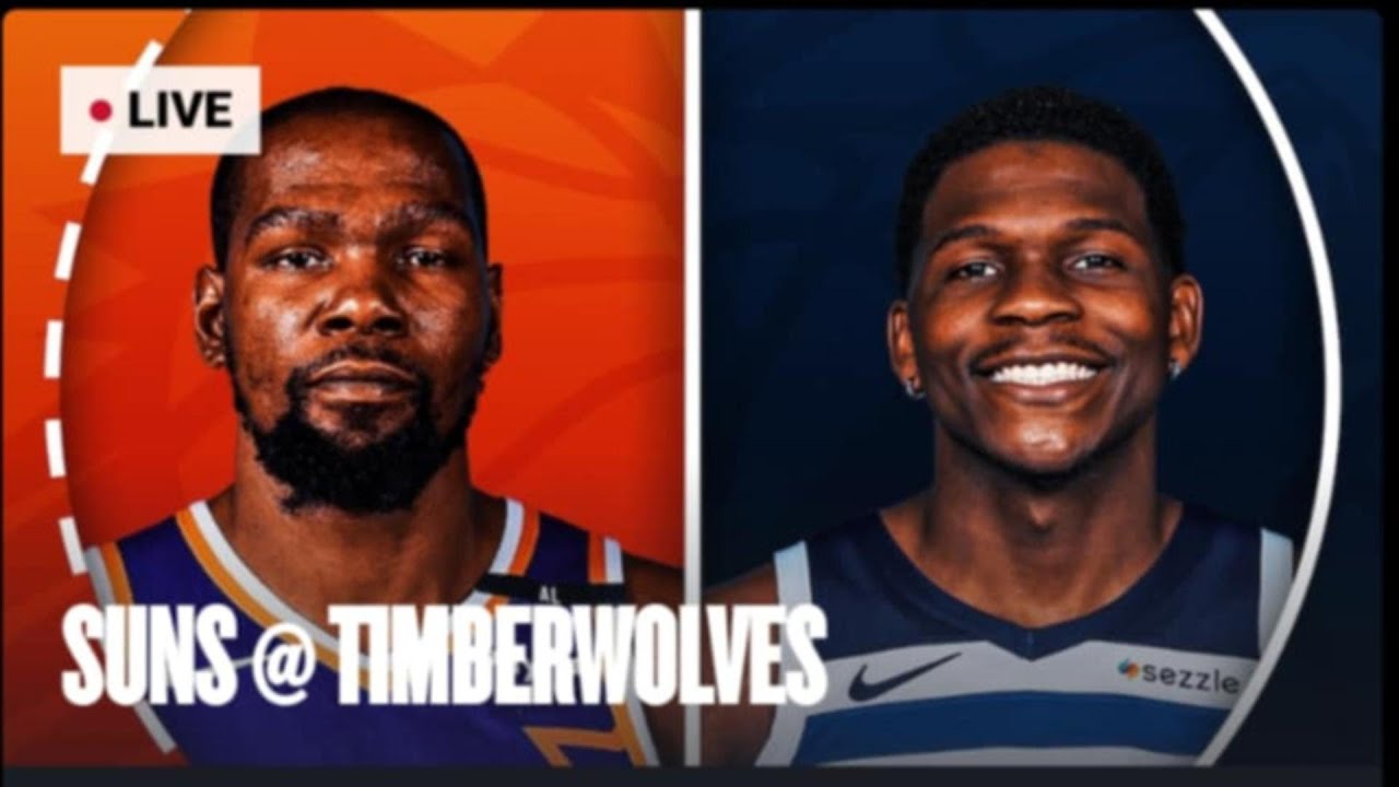 Phoenix Suns at Minnesota Timberwolves NBA Live Play by Play Scoreboard ...