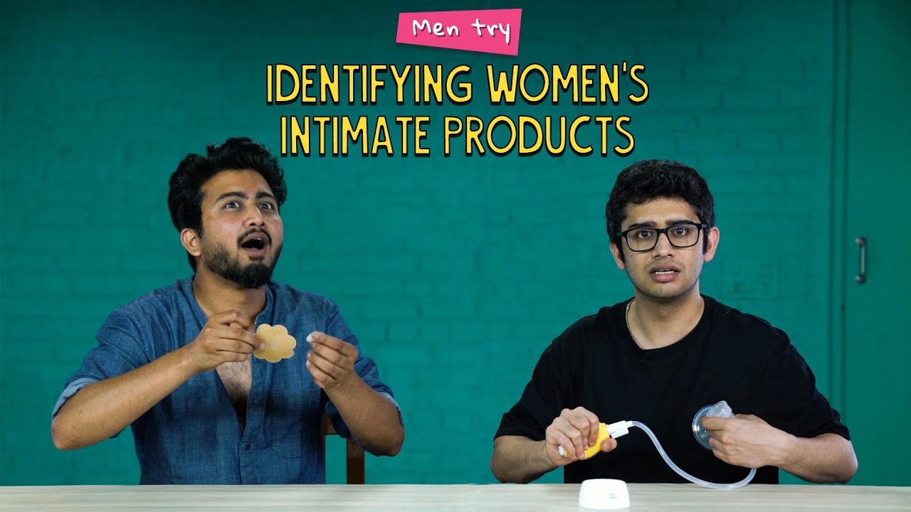 Men Try Identifying Womens Intimate Products Ok Tested Youtube