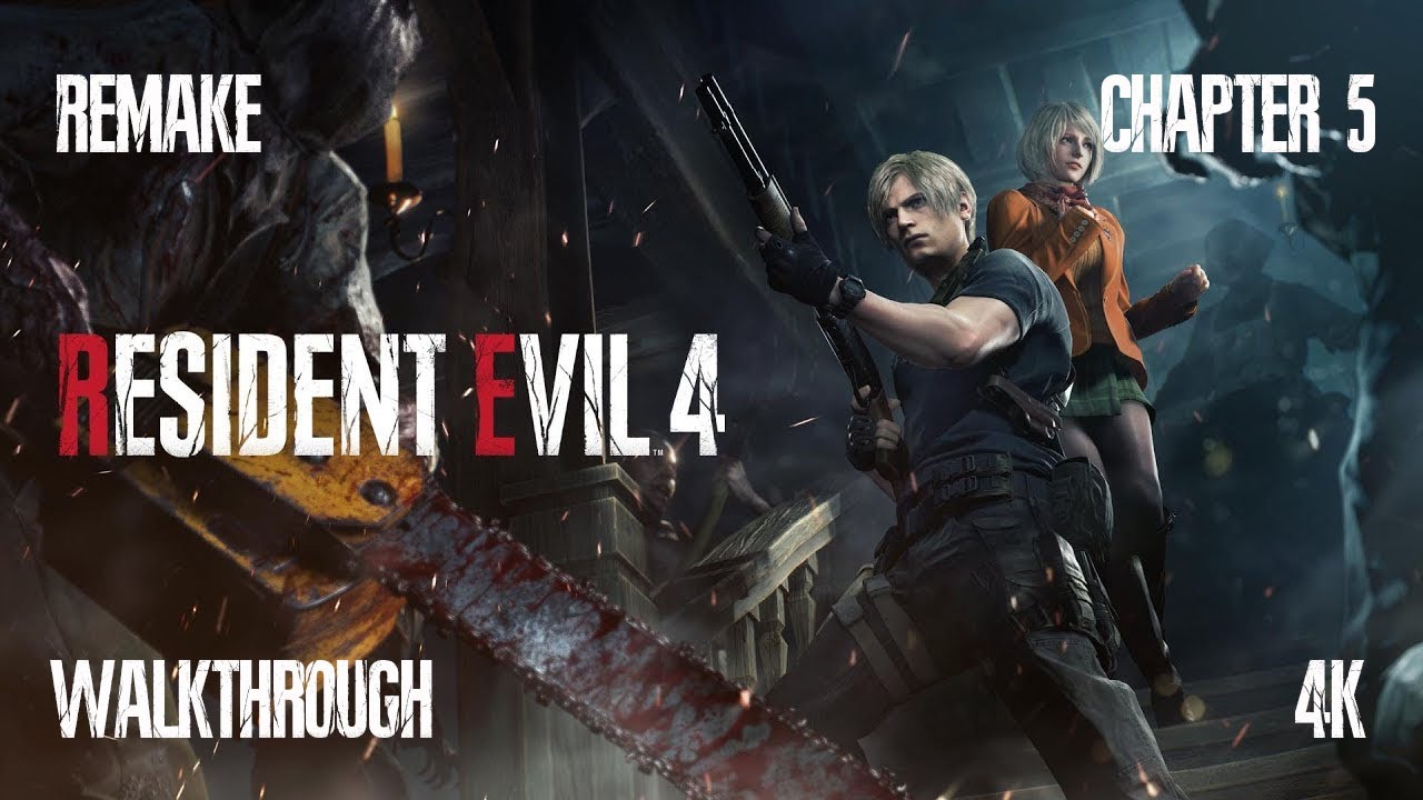Resident Evil 4 Remake. Chapter 5. Walkthrough.4K. No commentary. PS5 ...